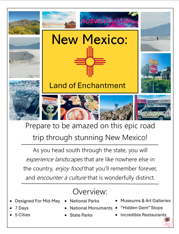 New Mexico Road Trip Plan